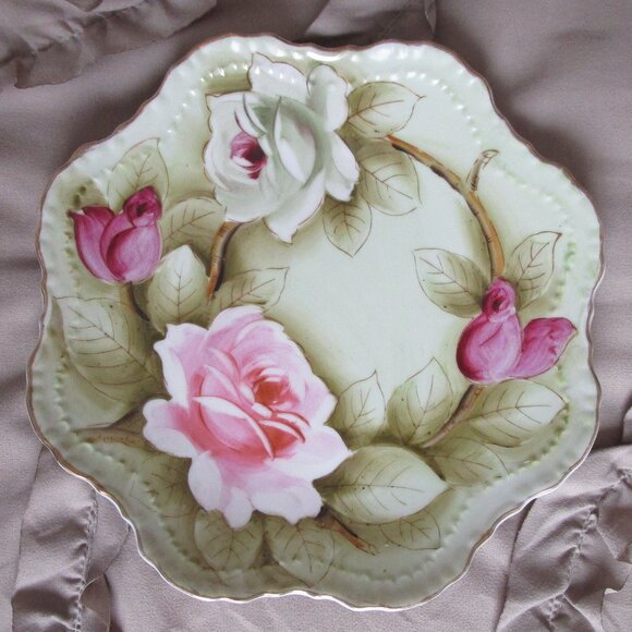 Lefton | Accents | Vintage Lefton China Hand Painted Plate | Poshmark